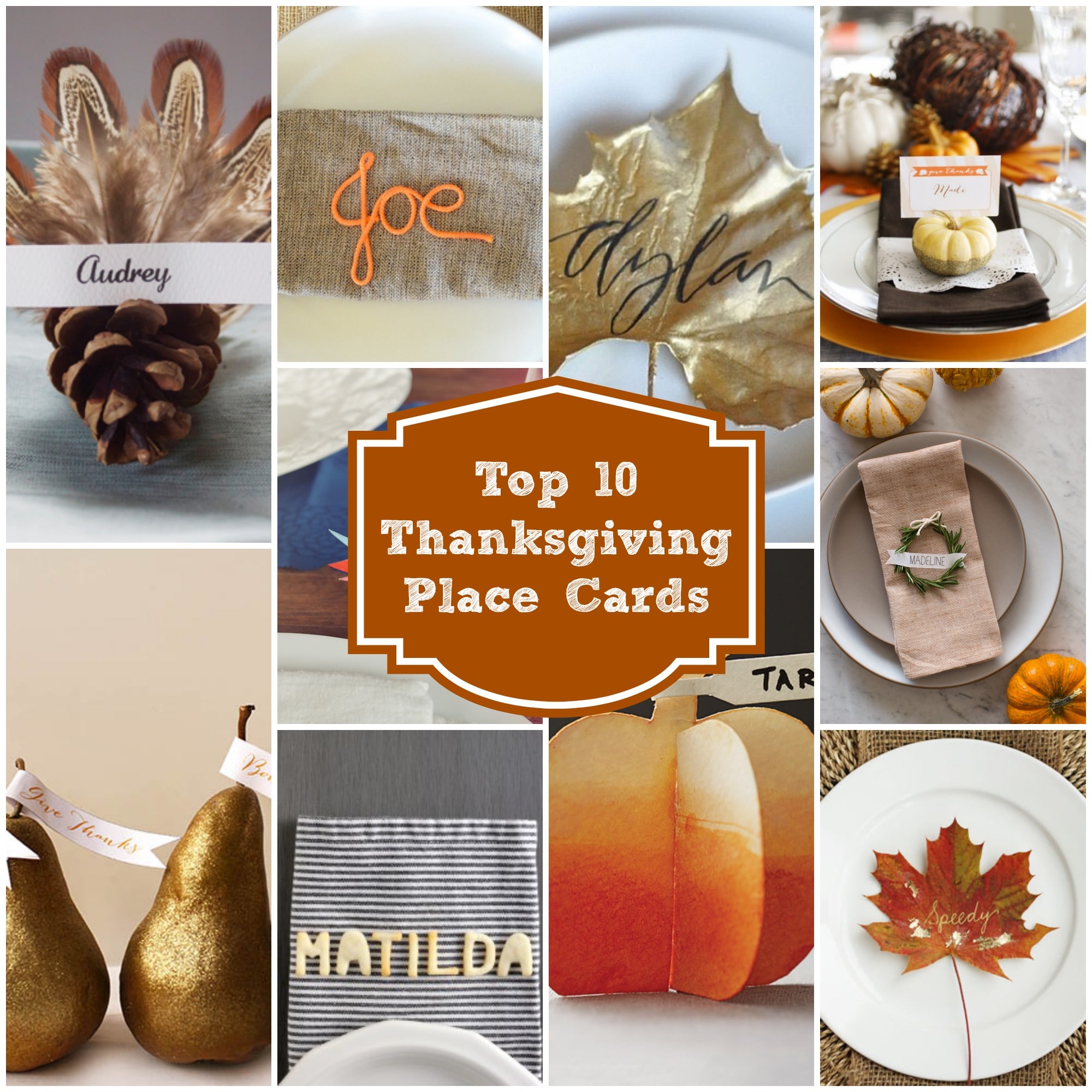 Top 10 Last Minute Thanksgiving Place Cards Rainbow Delicious Top 10 Last Minute Thanksgiving Place Cards Rainbow Delicious