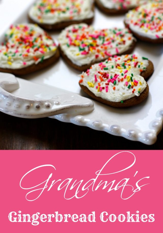 Grandma's Gingerbread Cookies - Rainbow Delicious