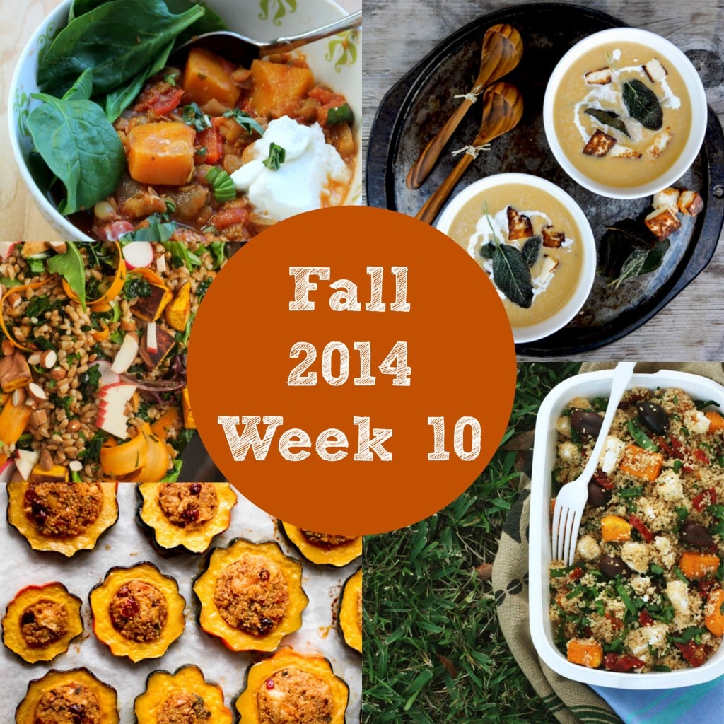 Easy Fall Dinner Recipes Meal Plan - Rainbow Delicious