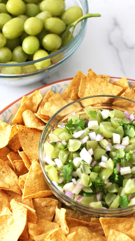 Grape Salsa Recipe with Sweet Globe™ Grapes - Rainbow Delicious