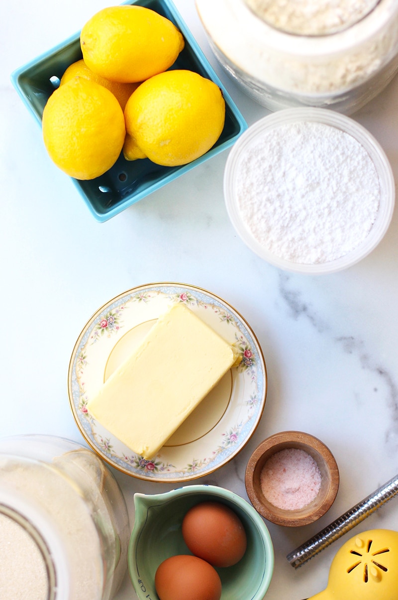 Insanely Delicious Classic Lemon Bars - Rainbow Delicious