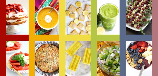 Rainbow Delicious - Seasonal and colorful recipe inspiration