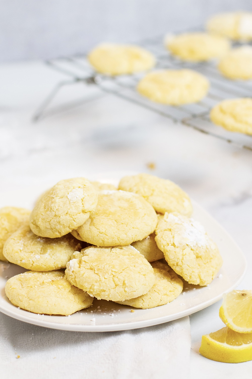 The Best Lemon Cookies - Rainbow Delicious