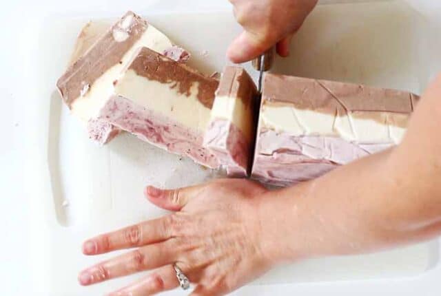 Neapolitan Ice Cream - Rainbow Delicious